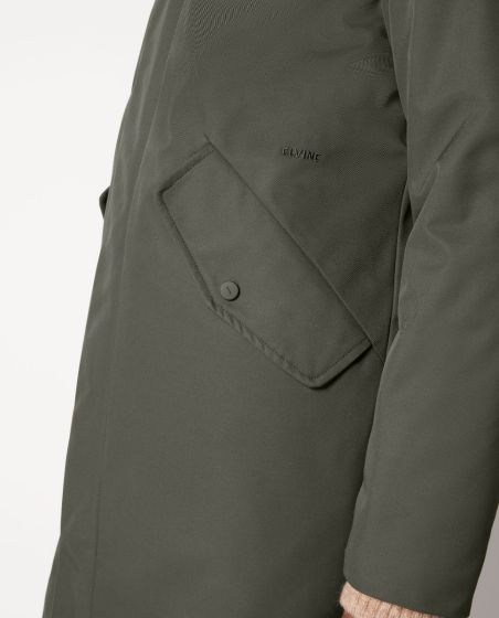 Parka ELVINE Sakeus Castor Green - TUREK