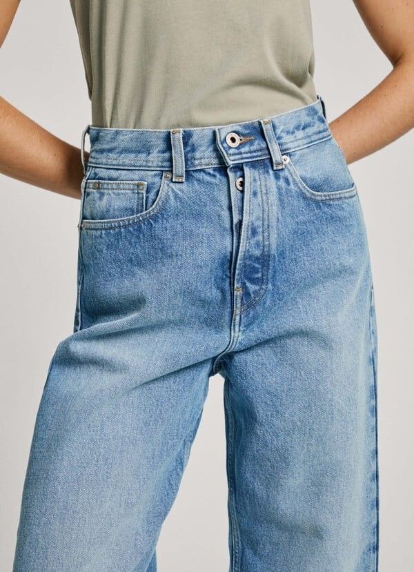Jeans PEPE JEANS Barrel Addison Light Blue Stone Washed - TUREK