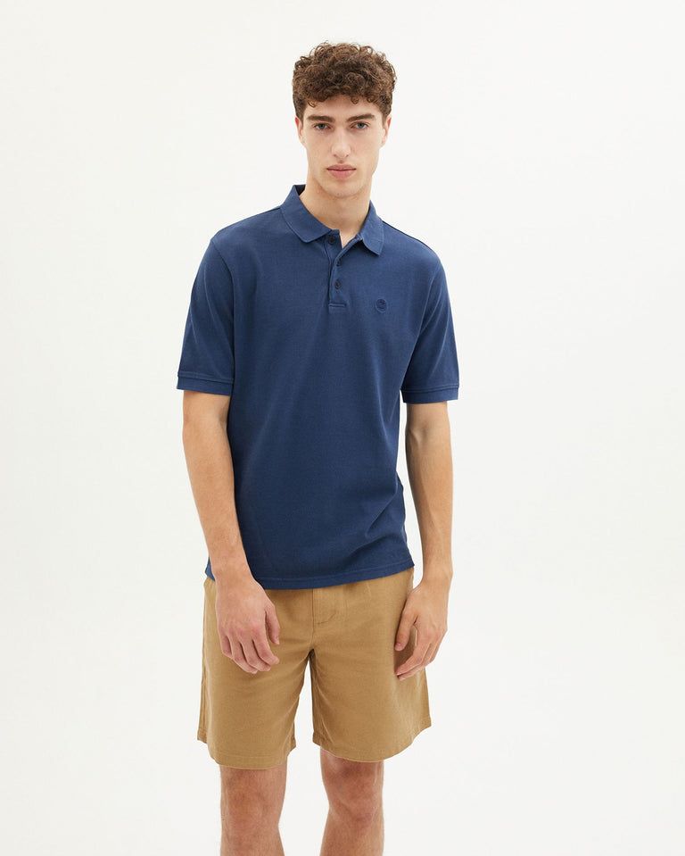 Poloshirt THINKING MU Sun Navy - TUREK