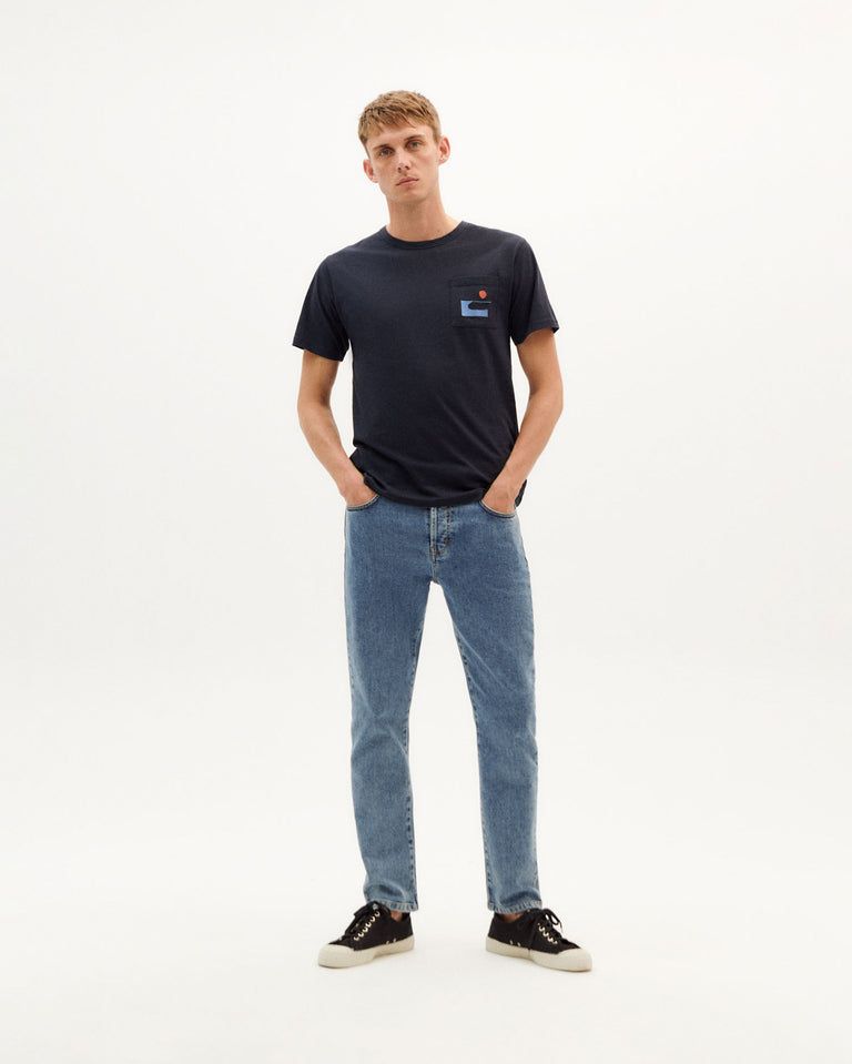 T-Shirt THINKING MU Children Of The Sun Navy - TUREK
