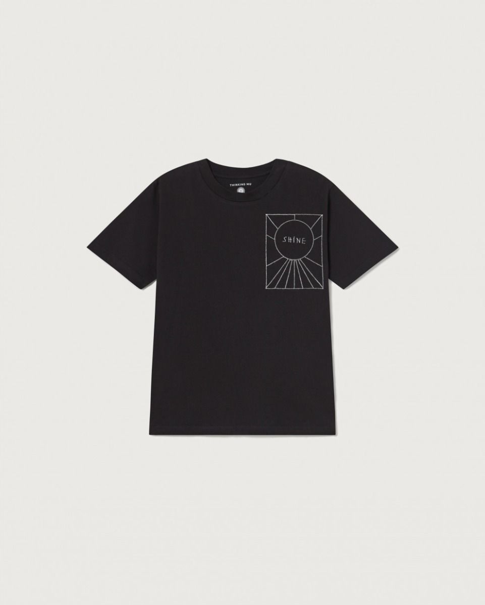 T-Shirt THINKING MU Shine Black - TUREK